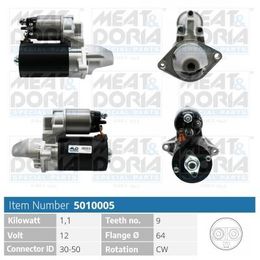 MEAT & DORIA MEAT & DORIA Starter 5010005 f&uuml;r Opel LANCIA GM Suzuki