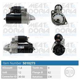 MEAT & DORIA MEAT & DORIA Starter 5010273 f&uuml;r Opel SAAB GM
