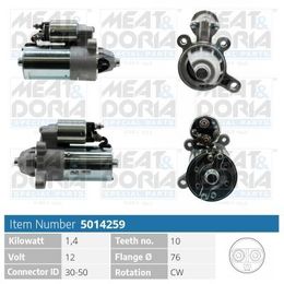 MEAT & DORIA MEAT & DORIA Starter 5014259 f&uuml;r Ford MAZDA