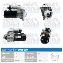 MEAT & DORIA MEAT & DORIA Starter 5015089 f&uuml;r Opel GM DAF RENAULT