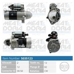 MEAT & DORIA MEAT & DORIA Starter 5035123 f&uuml;r LANCIA Chrysler JEEP MITSUBISHI