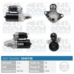 MEAT & DORIA MEAT & DORIA Starter 5040198 f&uuml;r LAND ROVER