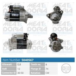 MEAT & DORIA MEAT & DORIA Starter 5040567 f&uuml;r TOYOTA