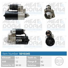 MEAT & DORIA MEAT & DORIA Starter 5010345 f&uuml;r Volvo RENAULT