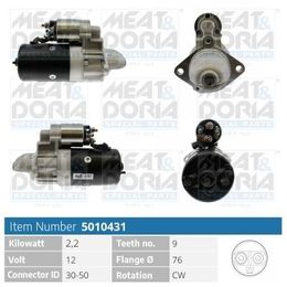 MEAT & DORIA MEAT & DORIA Starter 5010431 f&uuml;r DAF Ford BMW HONDA ROVER