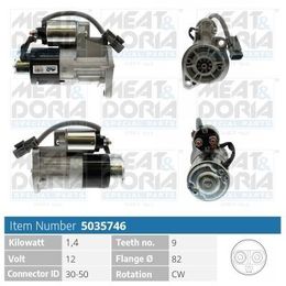MEAT & DORIA MEAT & DORIA Starter 5035746 f&uuml;r MITSUBISHI NISSAN