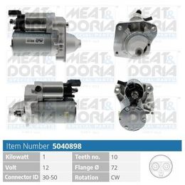 MEAT & DORIA MEAT & DORIA Starter 5040898 f&uuml;r Opel Citro&euml;n/Peugeot Citro&euml;n