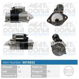 MEAT & DORIA MEAT & DORIA Starter 5015832 f&uuml;r KIA MITSUBISHI NISSAN