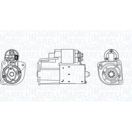 MAGNETI MARELLI Starter 063720103610 f&uuml;r VW SEAT