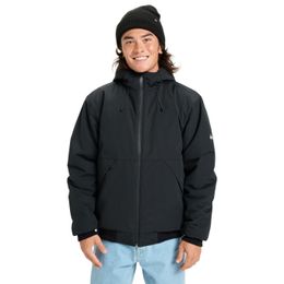 Winterjacke Quiksilver "Brooks 3K", Herren, Gr. M, schwarz, Obermaterial: 65% Walkfrottier, 35% Nylon;, Jacken Winterjacke