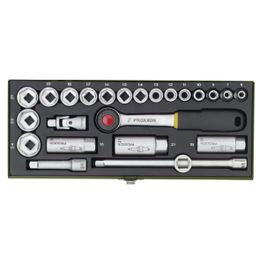 Proxxon Steckschl&uuml;sselsatz 3/8 Zoll (24-tlg.) 23110