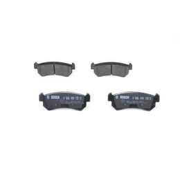 Bosch Bremsensatz, Scheibenbremse ijf1413pu2 Hinterachse voll 257mm 10mm f&uuml;r ALFA ROMEO DAEWOO Chrysler Suzuki
