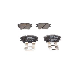 Bosch Bremsensatz, Scheibenbremse ijf140yfa2 Vorderachse innenbel&uuml;ftet 234mm 18mm f&uuml;r HYUNDAI