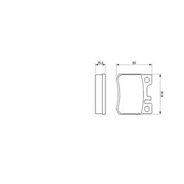 Bosch ijf14127r2 Hinterachse bel&uuml;ftet 278mm 24mm f&uuml;r Mercedes