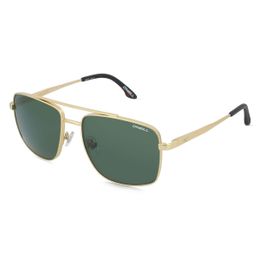 O`Neill O&rsquo;Neill 965054 | Unisex-Sonnenbrille | Fassung: Vollrand, Quadratisch, Metall, Gr&uuml;n Matt | Glasfarbe: Gr&uuml;n