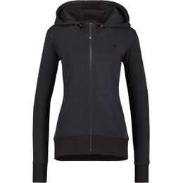 alife and kickin Kapuzensweatjacke ALIFE & KICKIN "Damen LissandraAK A Kapuzensweatjacke, Jacke", Damen, Gr. L, schwarz, 50% Baumwolle, 50% Polyester, Sweatjacken