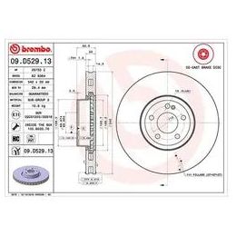 MAGNETI MARELLI Bremsscheibe 360406133604 innenbel&uuml;ftet-Bel&uuml;ftung mit tropfenf&ouml;rmigen Fl&uuml;geln 342mm 32mm f&uuml;r MERCEDES-BENZ