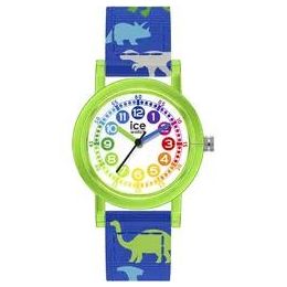 Ice Watch Quarzuhr ICE-WATCH "ICE learning - Boy - Extra Small - 3H", blau, Armbanduhren, Kinder, Quarzuhr, Armbanduhr,Kinder,Lernuhr,Jungen,Schulanfang,Geschenkidee,Dinosaurier