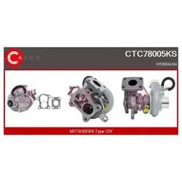 Casco Lader, Aufladung ctc78005ks f&uuml;r HYUNDAI MITSUBISHI