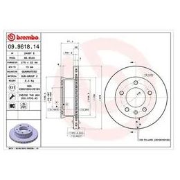 MAGNETI MARELLI Bremsscheibe 360406098500 innenbel&uuml;ftet-Bel&uuml;ftung mit tropfenf&ouml;rmigen Fl&uuml;geln 276mm 22mm f&uuml;r MERCEDES-BENZ