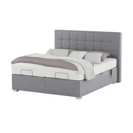 vanDoorn Motor-Boxspringbett mit Bettkasten Ohio grau Ma&szlig;e (cm): B: 192 H: 129 &raquo; H&ouml;ffner