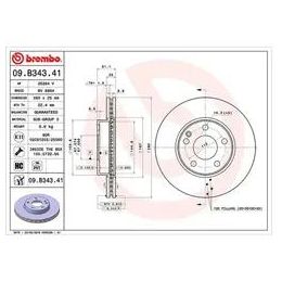 MAGNETI MARELLI Bremsscheibe 360406108401 innenbel&uuml;ftet-Bel&uuml;ftung mit tropfenf&ouml;rmigen Fl&uuml;geln 280mm 25mm f&uuml;r MERCEDES-BENZ
