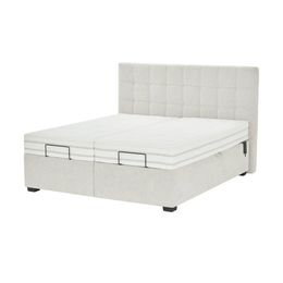 vanDoorn Motor-Boxspringbett mit Bettkasten Ohio beige Ma&szlig;e (cm): B: 192 H: 129 &raquo; H&ouml;ffner