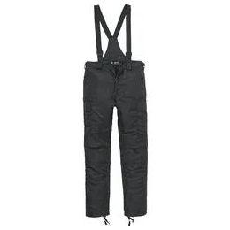 Bequeme Jeans BRANDIT "Brandit Herren Thermal Dungarees", Herren, Gr. M, US-Gr&ouml;&szlig;en, schwarz, 100% Polyamid, unifarben, Jeans