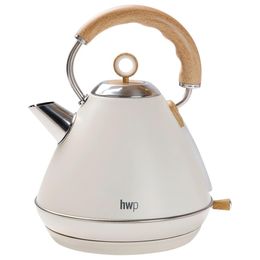 Homeware Profession. Wasserkocher, Creme, Metall, Kunststoff, 1.7 L, 22.5x29.7x25 cm, RoHS, Lfgb, CE, automatische Abschaltung, Trockengehschutz, 360&deg;-Sockel, abgedecktes Heizelement, herausnehmbarer Filter, Beleuchtung, K&uuml;chenger&auml;te, Wasserkocher