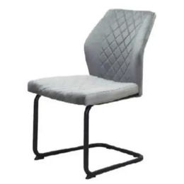 Hela Stuhl Oslo S 921059 Samtvelvet grau