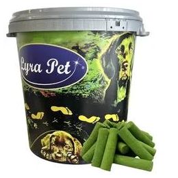1 kg (5 x 200 g) LYRA PET&reg; Katzengras Sticks gefriergetrocknet in 30 L Tonne
