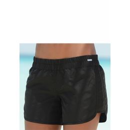 Lascana Set: Badeshorts 'Disco' schwarz Gr. 46 f&uuml;r Damen