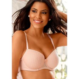 Lascana Schalen-BH beige Gr. 90C. Mit B&uuml;gel