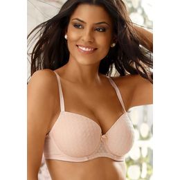 Lascana Schalen-BH beige Gr. 90E. Mit B&uuml;gel