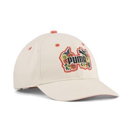 Flex Cap Puma "Comic Baseball-Cap Jugendliche", Kinder, Gr. Jugendlicher, alpine snow wei&szlig;, Futter Vorderteil: 100% Polyester, unifarben, Caps