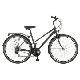 Trekkingrad Prophete "Prophete Entdecker 100" Gr. 48, grau, Fahrr&auml;der, 48cm, 28 Zoll (71,12cm) hinten: 28 Zoll (71,12cm)