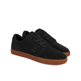 Schn&uuml;rschuh DC Shoes "Crisis 2", Herren, Gr. 8(40,5), grau (grau, gum), Obermaterial:Obermaterial: Leder [Kuh] / Futter: Textil / Au&szlig;ensohle: Gummi;, Schuhe Schn&uuml;rschuh