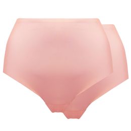 Panty MAGIC BODYFASHION "Dream Invisibles Panty", Damen, Gr. S, rosa (blush pink), Obermaterial: 83% Polyamid, 17% Elasthan, eng, Unterhosen Panty, nahtlos
