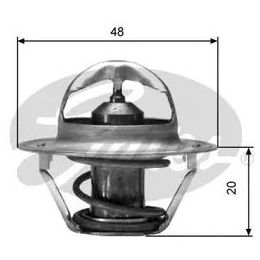 GATES Thermostat, K&uuml;hlmittel th00388g1 f&uuml;r FORD PONTIAC