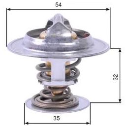 GATES Thermostat, K&uuml;hlmittel th26590g1 f&uuml;r VOLVO SAAB RENAULT