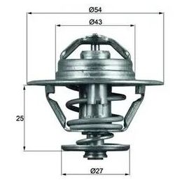 Mahle Thermostat, K&uuml;hlmittel tx9383d f&uuml;r PEUGEOT IVECO FIAT