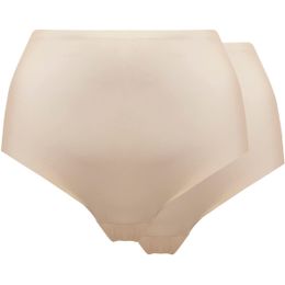 Panty MAGIC BODYFASHION "Dream Invisibles Panty", Damen, Gr. L, braun (latte), Obermaterial: 80% Polyamid, 20% Elasthan, unifarben, eng, Unterhosen Panty, nahtlos