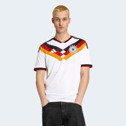 Fu&szlig;balltrikot adidas Performance "Deutschland 26 Heimtrikot", Herren, Gr. L, wei&szlig;, Obermaterial: 100% Polyester, normal, Rundhals, Trikots Fu&szlig;balltrikot, mit Climacool Technologie, schnell trocknend, atmungsaktiv