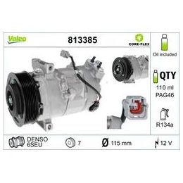 Valeo Kompressor, Klimaanlage 813385 f&uuml;r MERCEDES-BENZ RENAULT