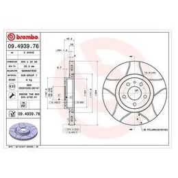 MAGNETI MARELLI Bremsscheibe 360406000305 Innenbel&uuml;ftet-Bel&uuml;ftung mit tropfenf&ouml;rmigen Fl&uuml;geln 284mm 22mm f&uuml;r OPEL ALFA ROMEO FIAT VAUXHALL