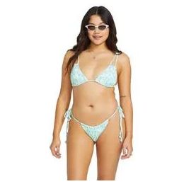 Bikini-Hose Billabong "Happy Dance", Damen, Gr. M, US-Gr&ouml;&szlig;en, blau, Obermaterial:96% Nylon 4% Elasthan;, Badehosen Bikini-Hose