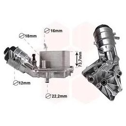 Van Wezel Geh&auml;use, &Ouml;lfilter 37013741 f&uuml;r OPEL