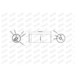 WALKER Trockner, Klimaanlage wdr00024 f&uuml;r VW