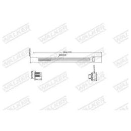 WALKER Trockner, Klimaanlage wdr00233 f&uuml;r PEUGEOT CITRO&Euml;N