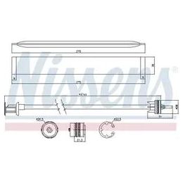 NISSENS Trockner, Klimaanlage 95577 f&uuml;r INFINITI MERCEDES-BENZ